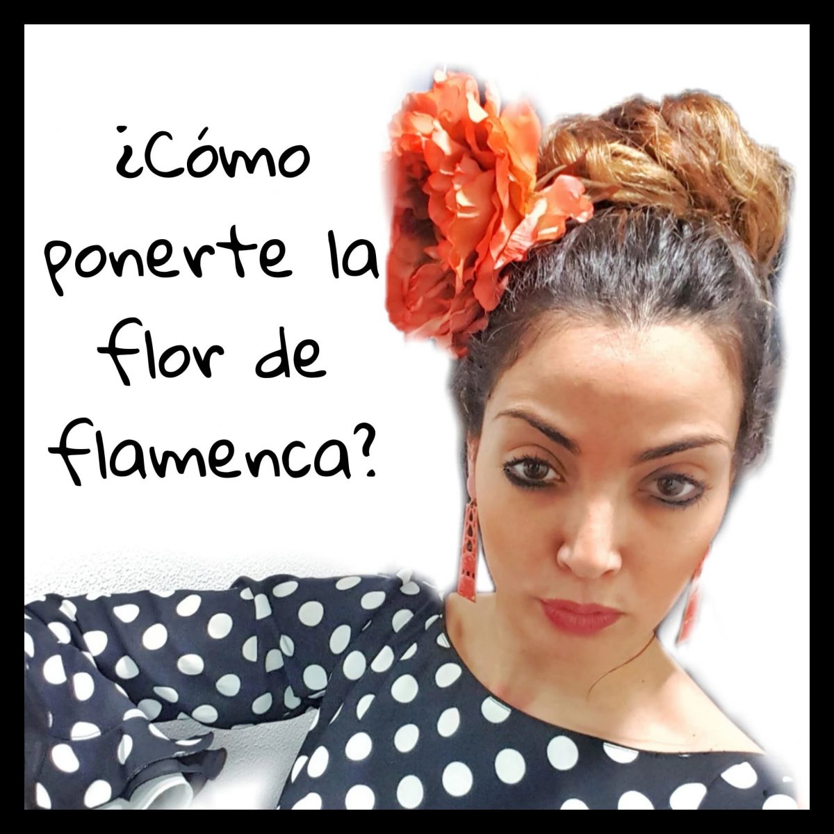 ¿Cómo ponerte la flor de flamenca? - Lola Azahares - Tienda trajes ...